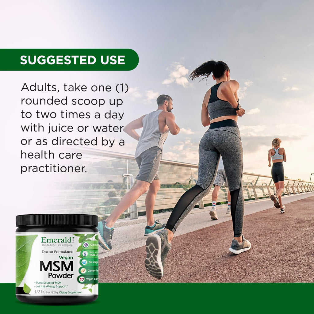pure MSM powder for daily wellness