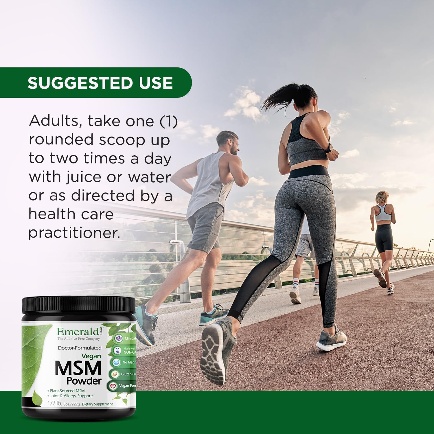 pure MSM powder for daily wellness
