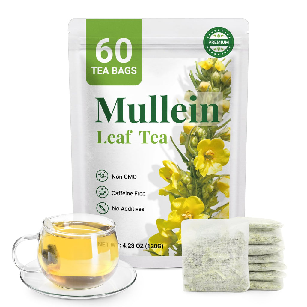 pure mullein leaf herbal tea