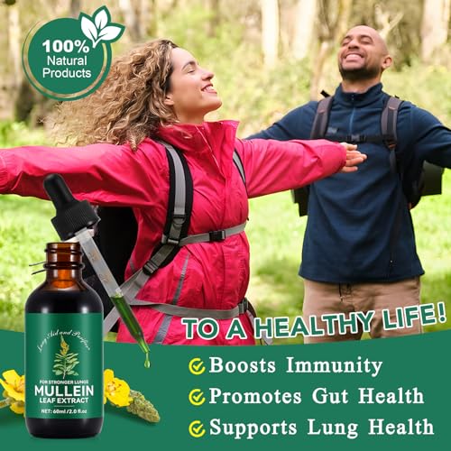 pure mullein leaf liquid supplement