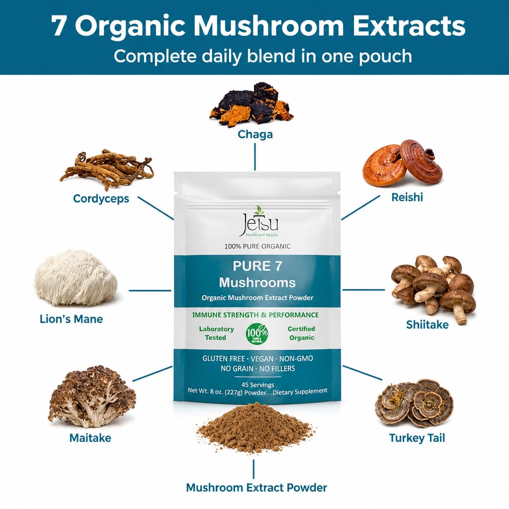 pure mushroom extract for vitality