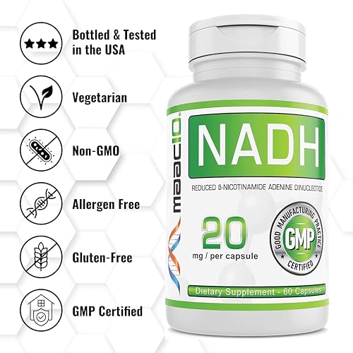 Pure NADH for optimal energy levels