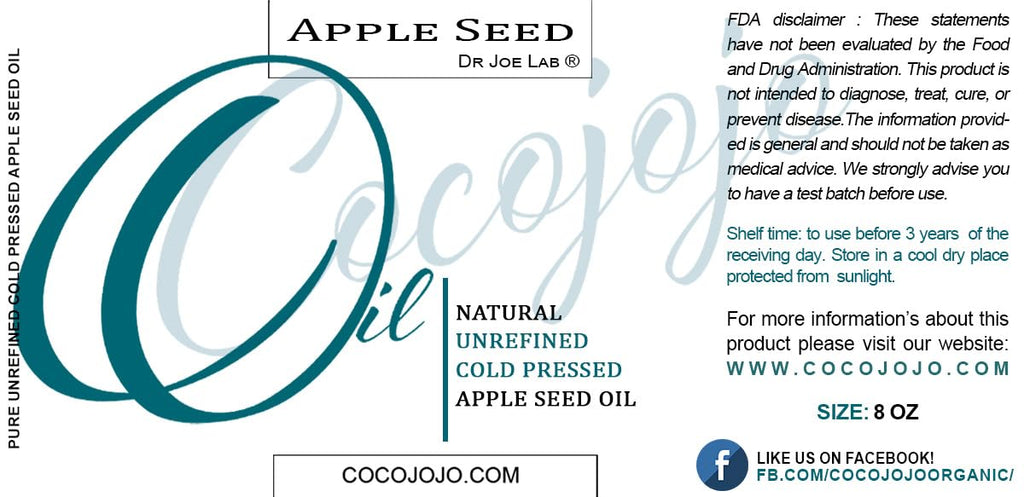 pure natural apple seed oil