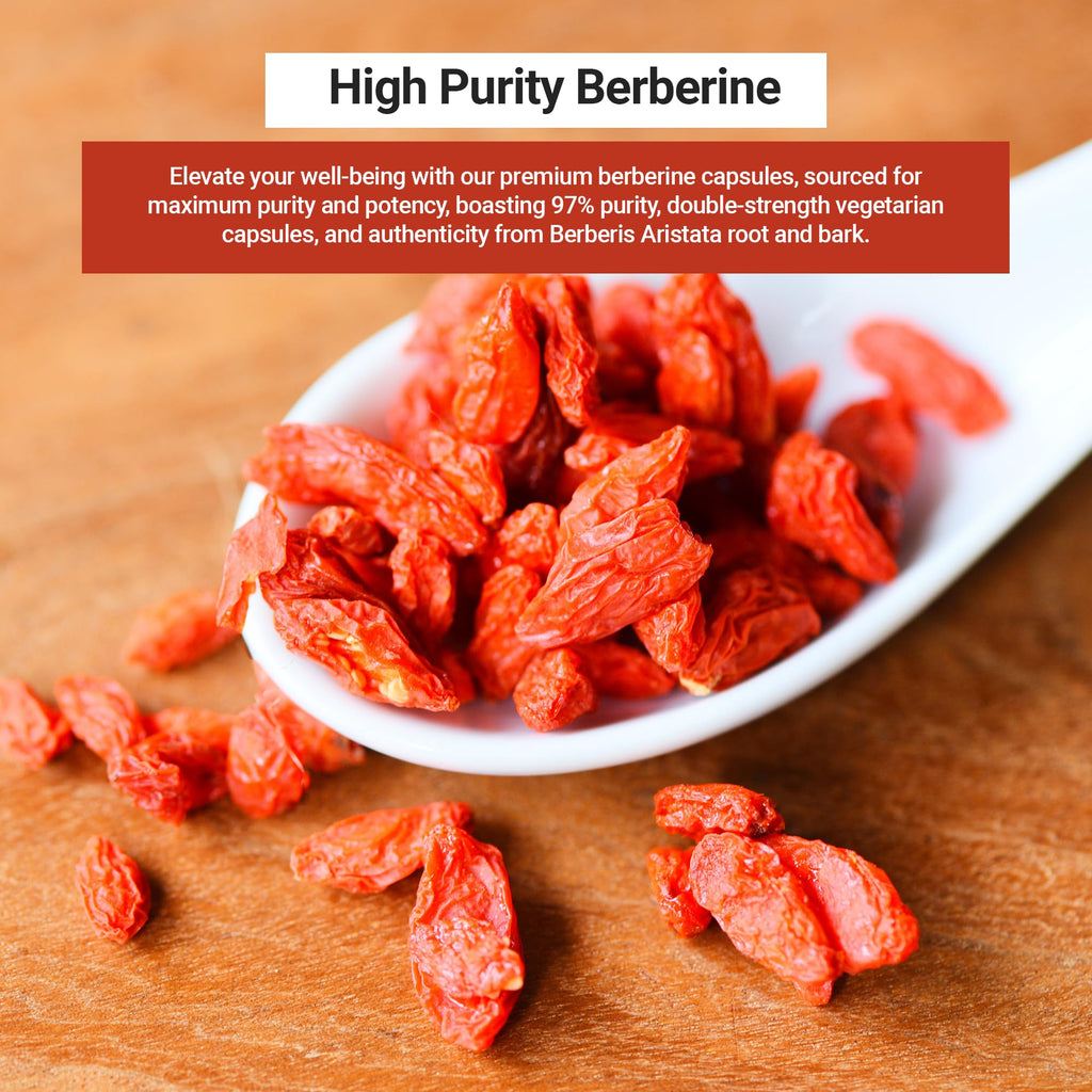 Pure natural berberine for overall wellness