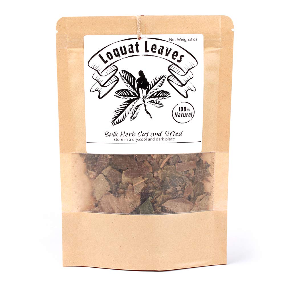 pure natural dried loquat leaves