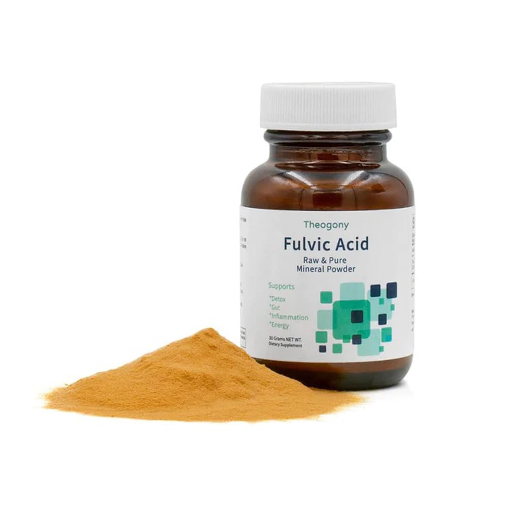 pure natural fulvic acid powder