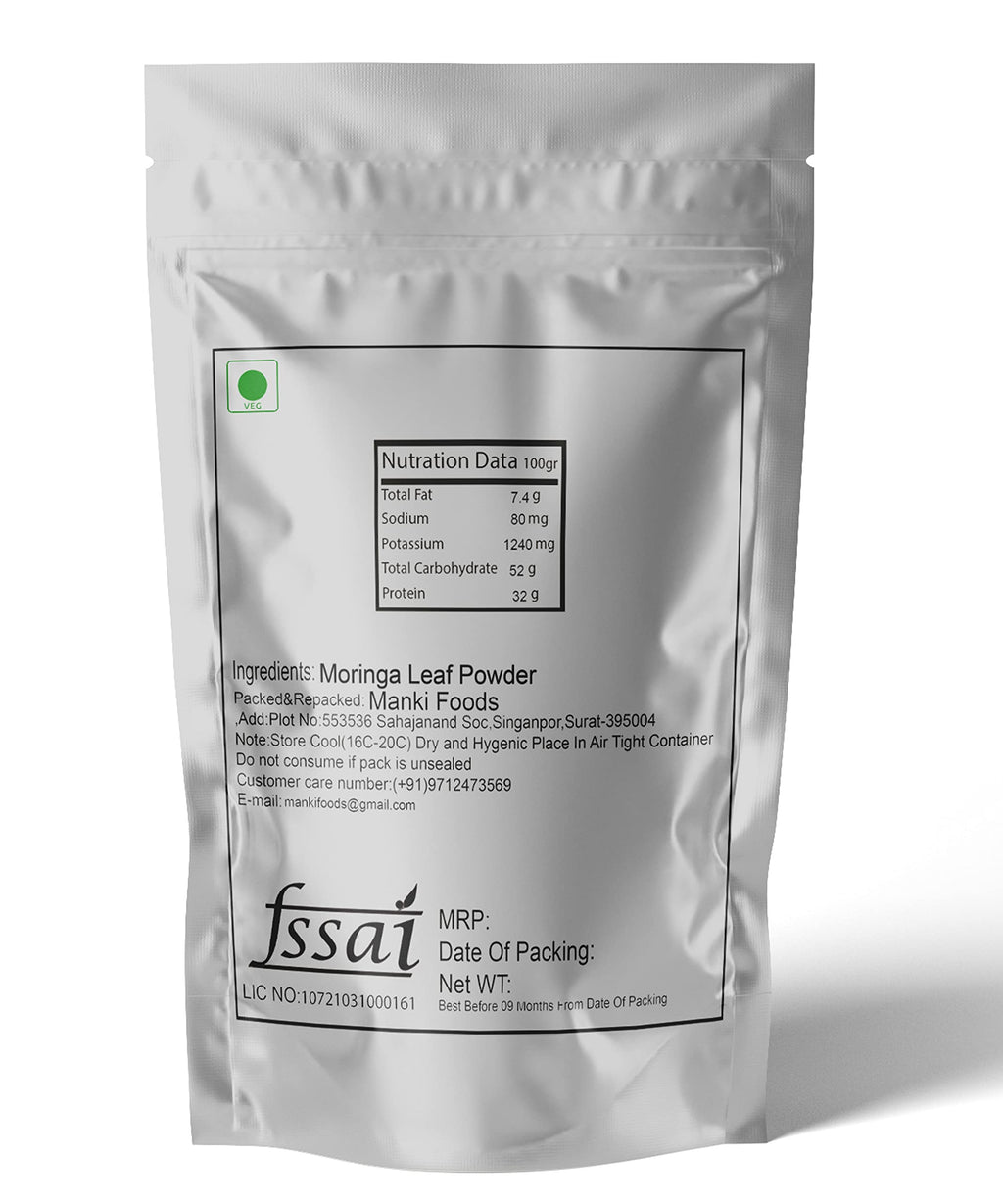 pure natural moringa powder uses