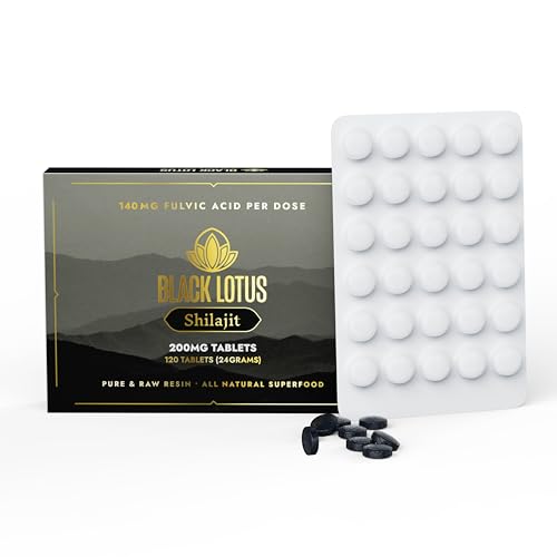 pure natural Shilajit tablets