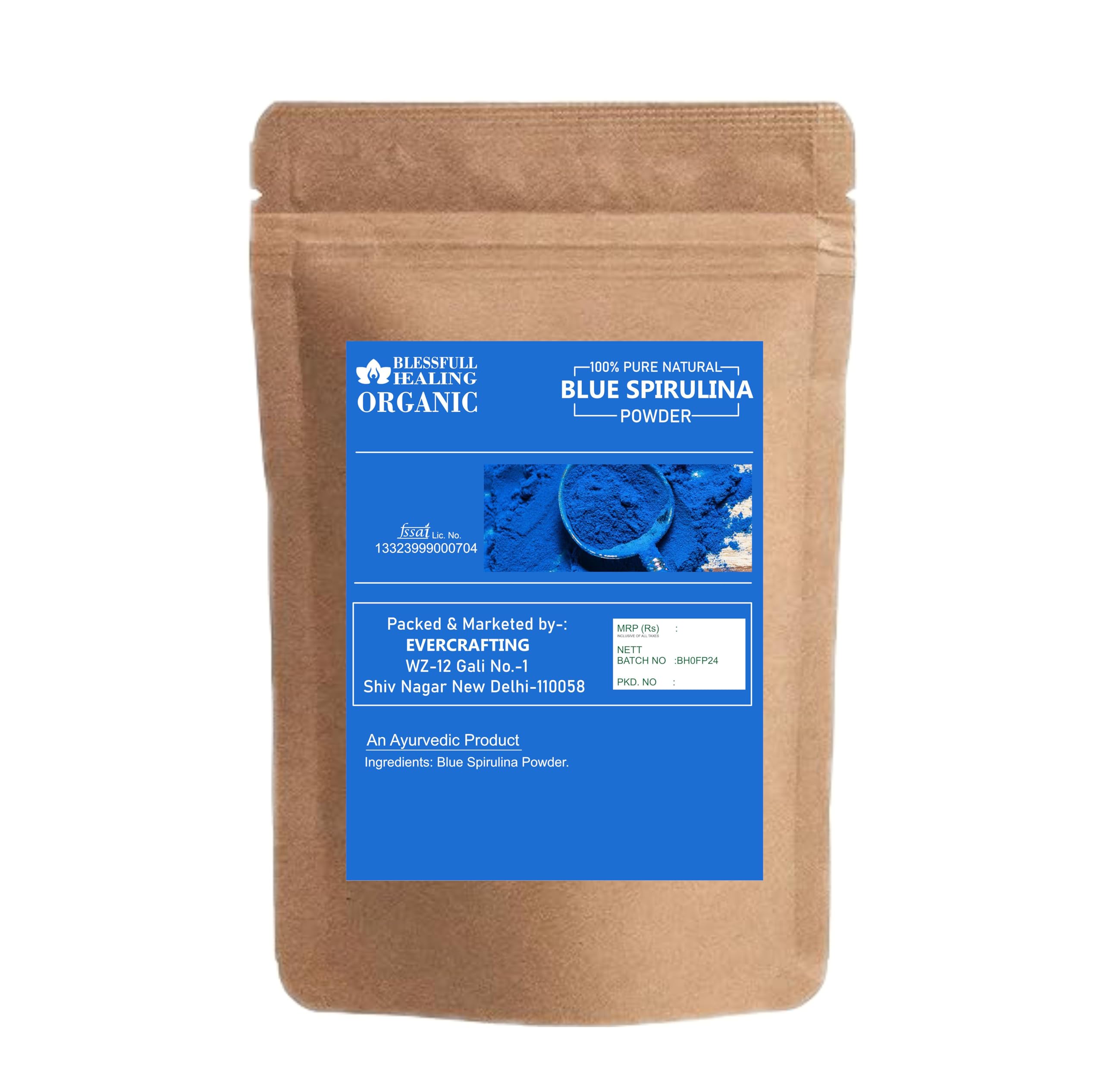 pure natural spirulina superfood