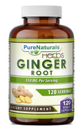 pure naturals ginger root capsules