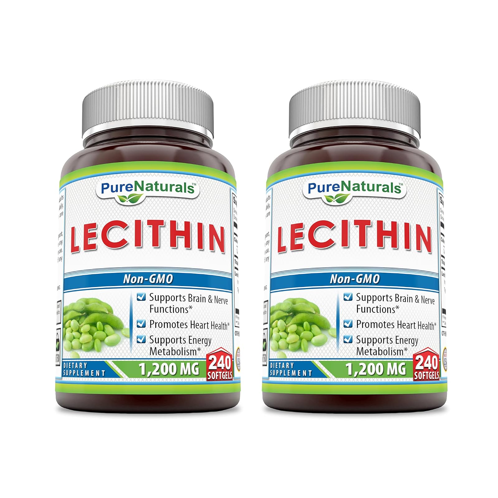 Pure Naturals Lecithin softgels for health
