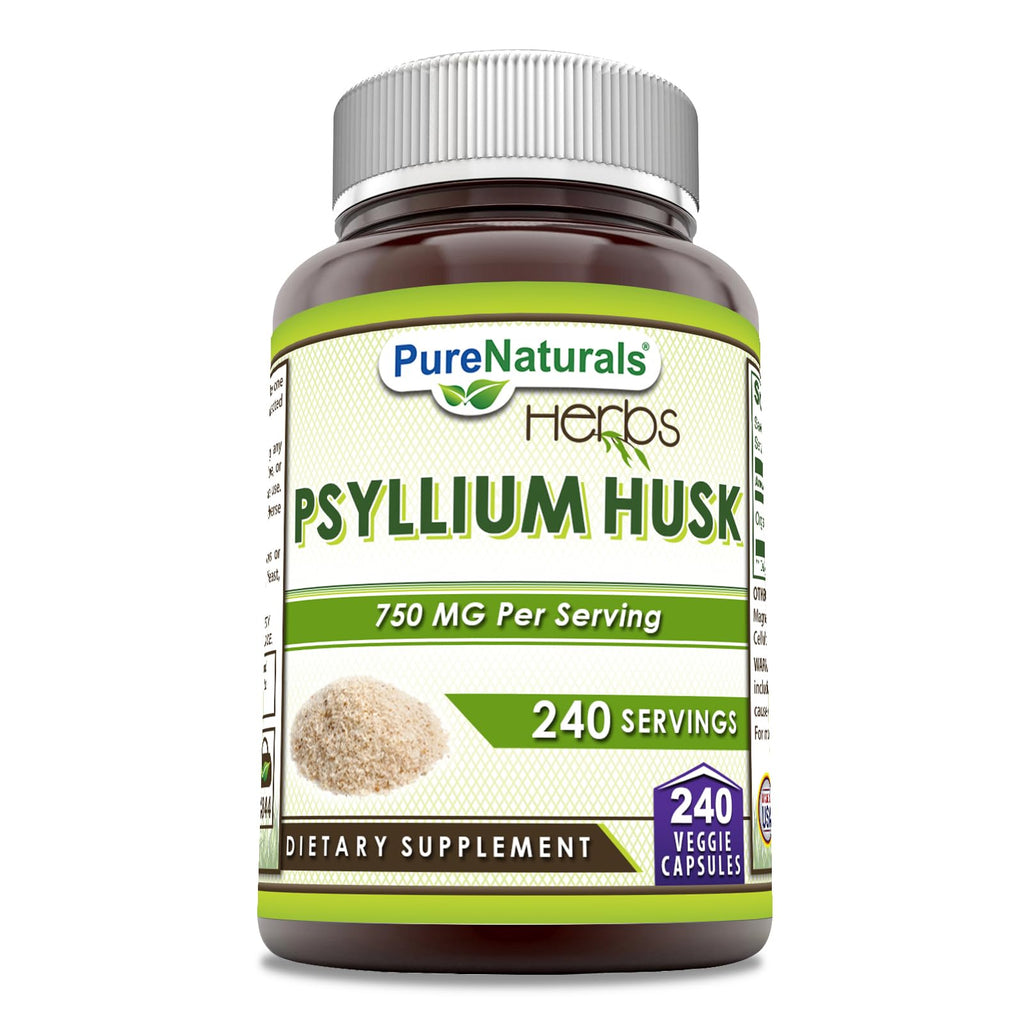 pure naturals psyllium husk capsules