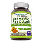 Pure Naturals turmeric curcumin supplement