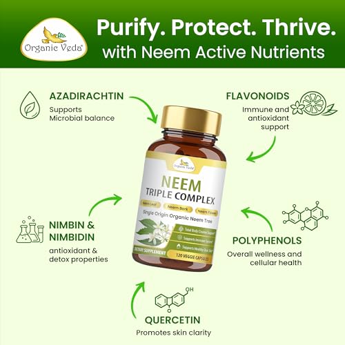pure neem flower extract capsules