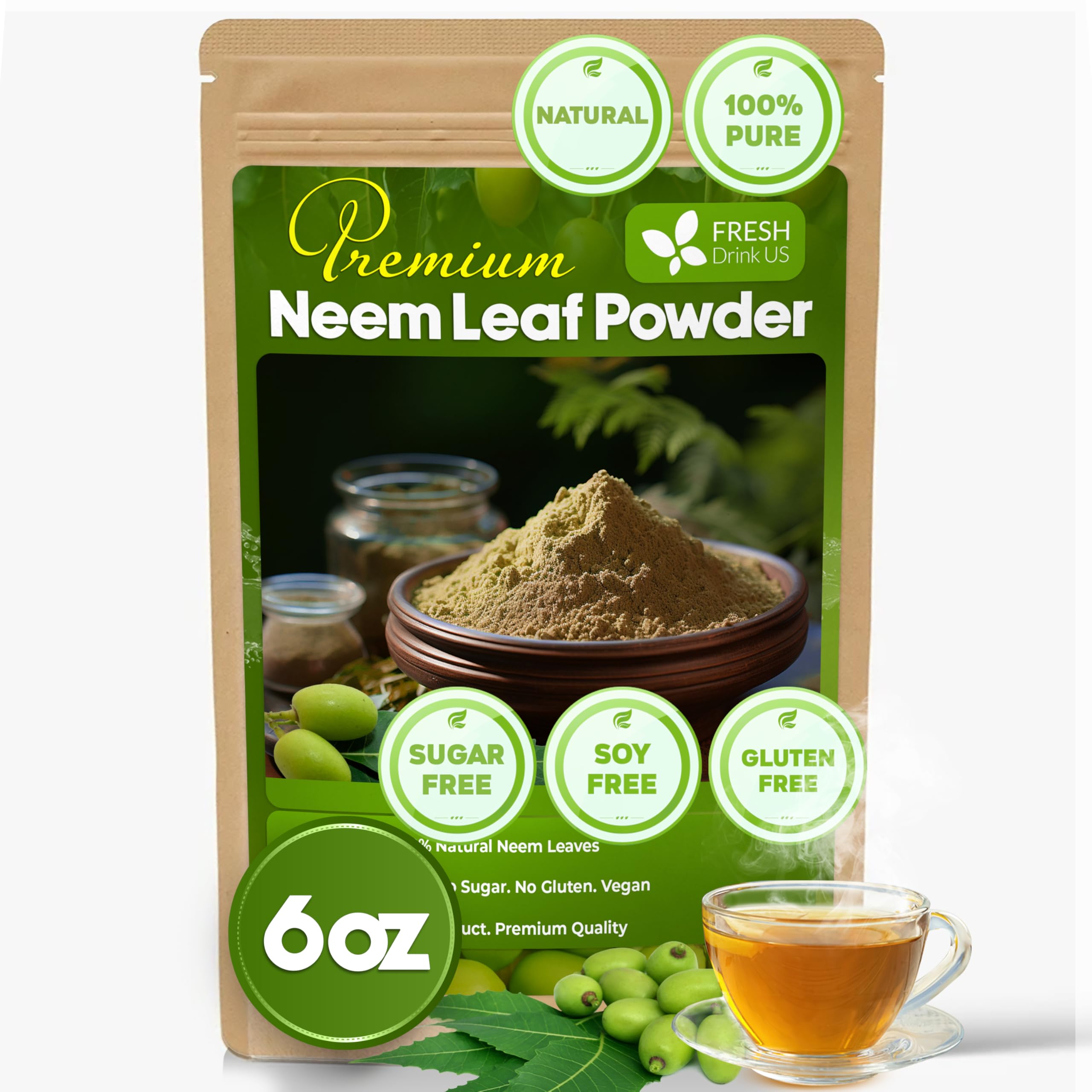 pure neem leaf powder for skin