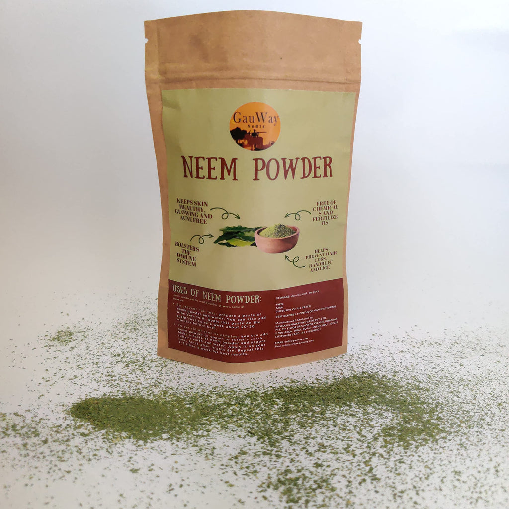pure neem leaf powder supplement
