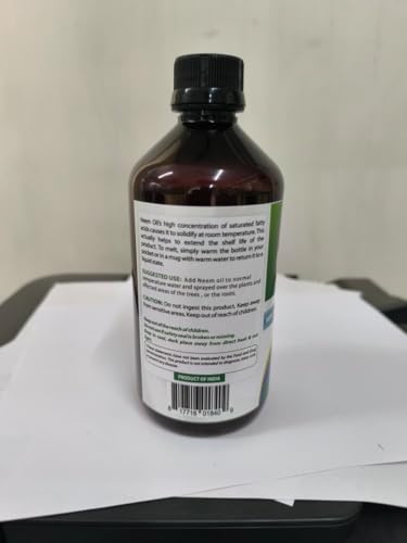 Pure neem oil for wellness