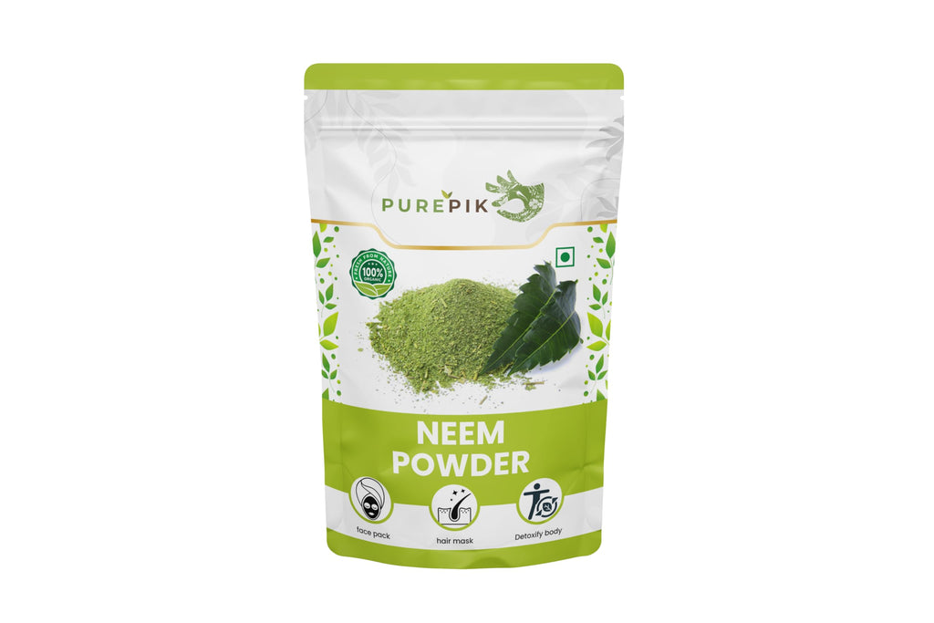pure neem powder for skin