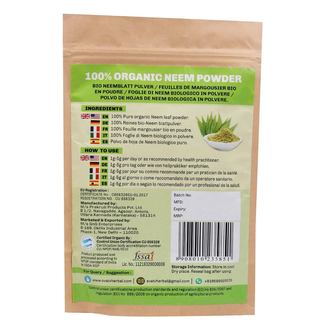 pure neem powder for skincare