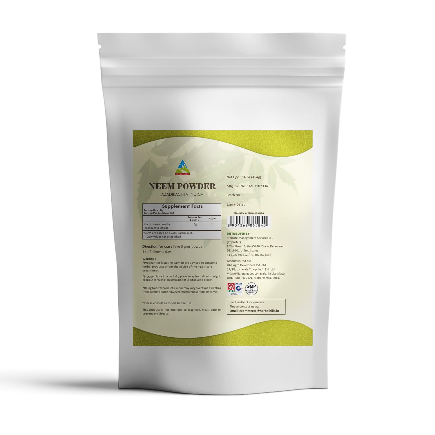 pure neem powder for skincare
