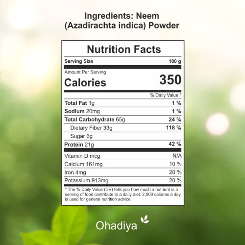 pure neem powder for skincare