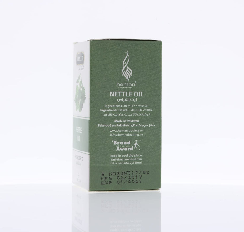 pure nettle oil for scalp treatment