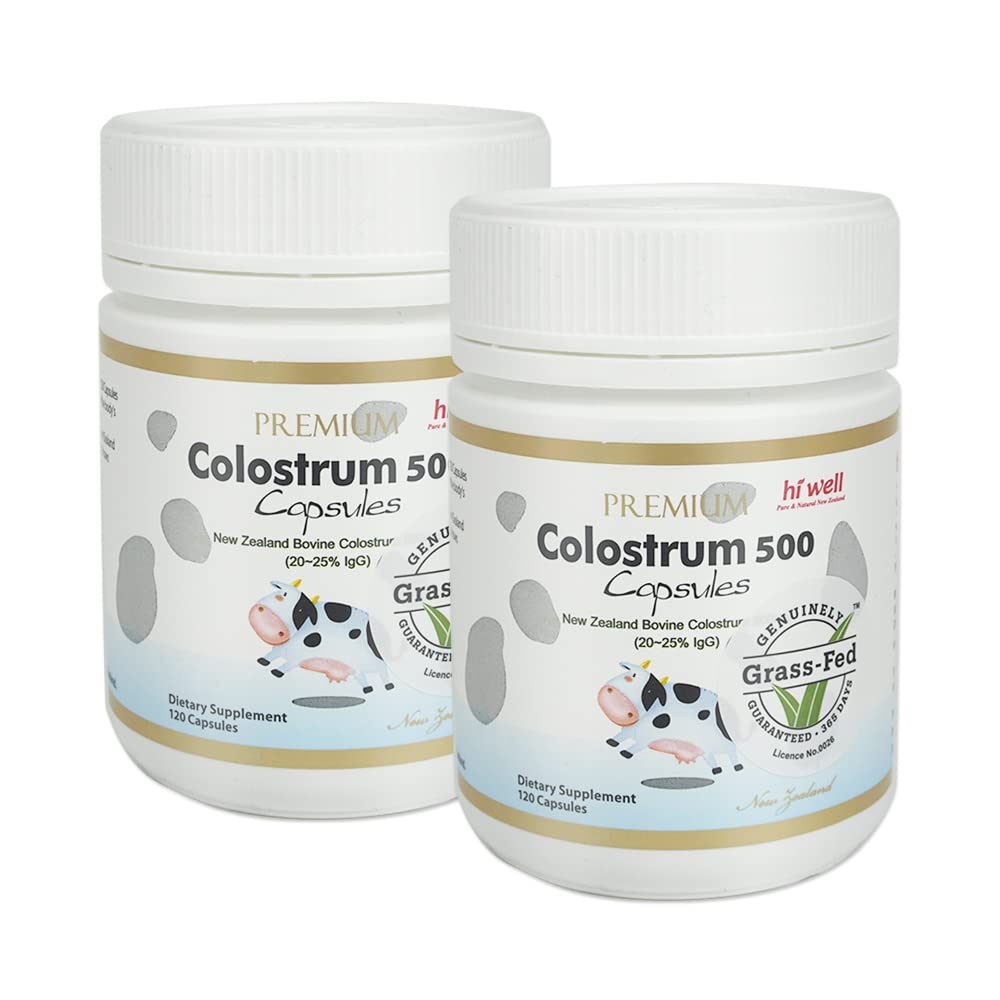 pure New Zealand colostrum capsules