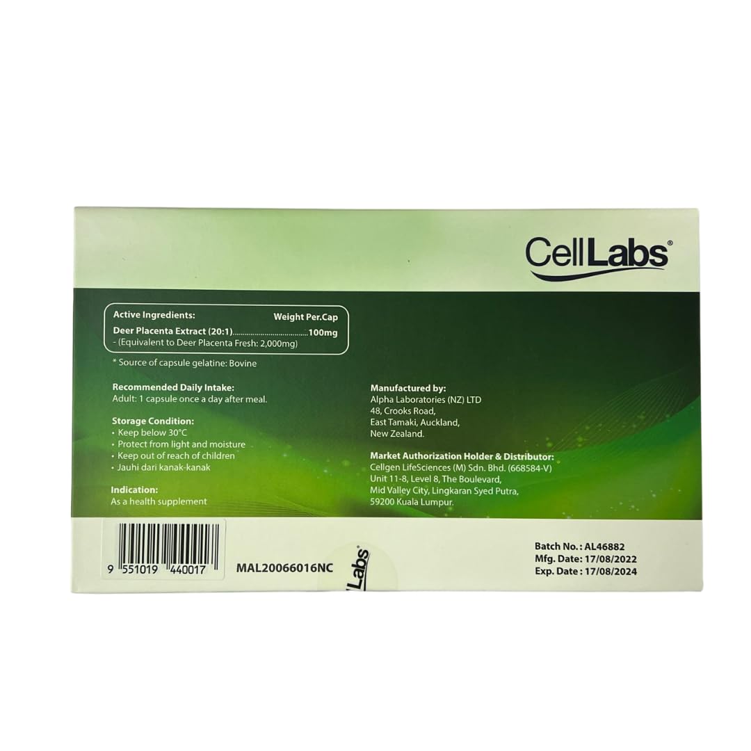 Pure New Zealand deer placenta extract