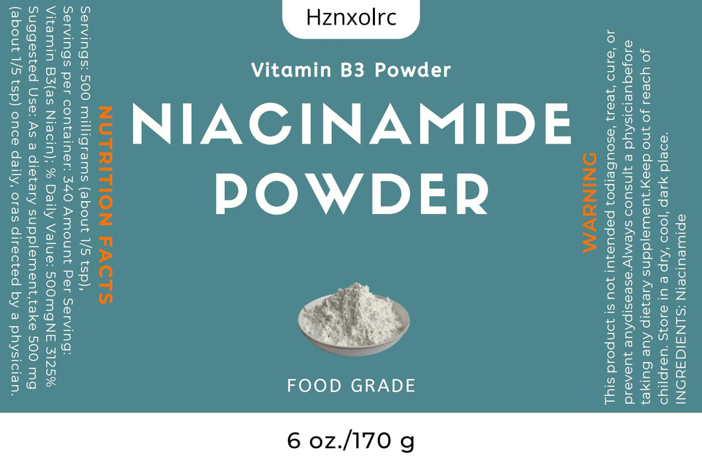 pure niacin for enhanced hydration