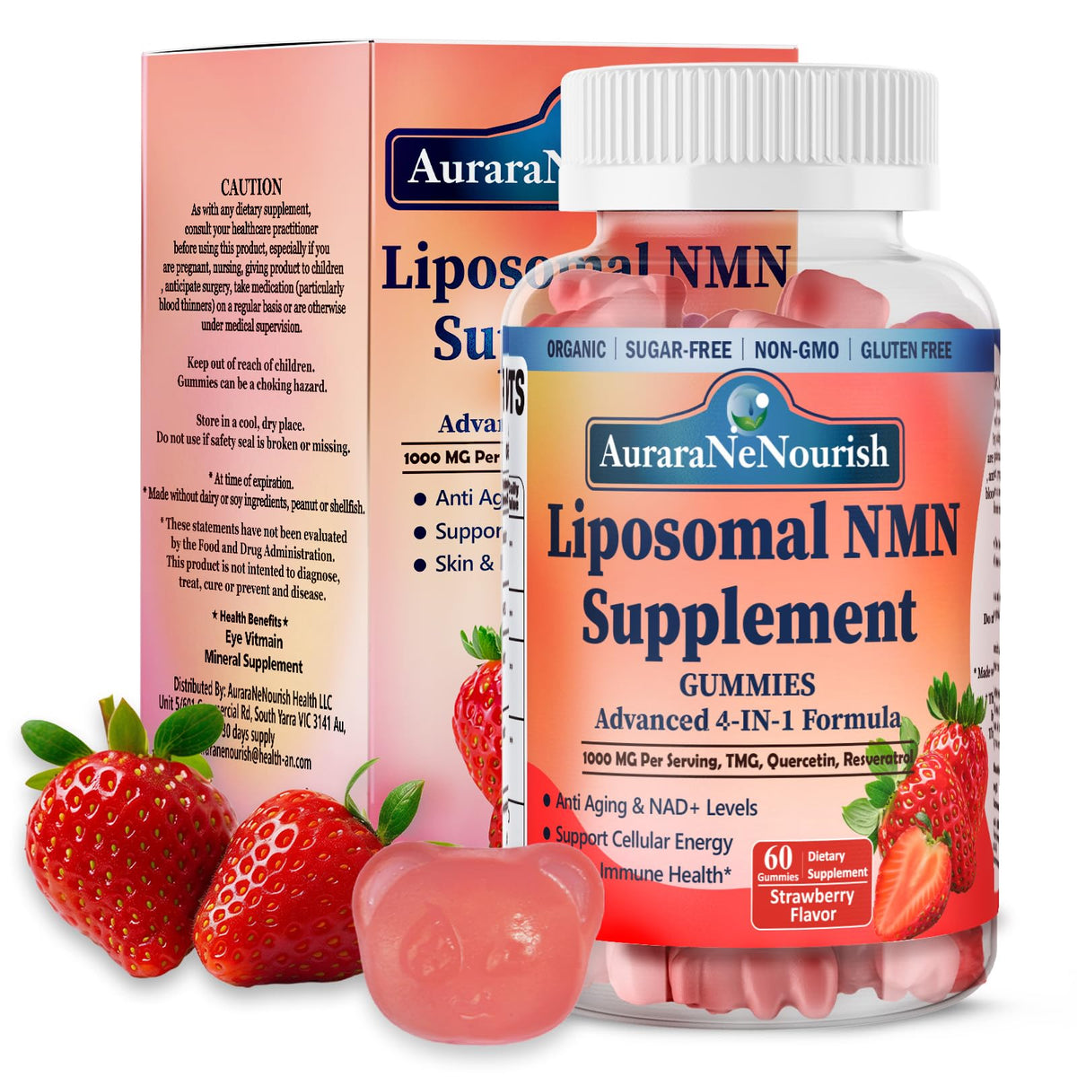 Pure NMN gummies for energy