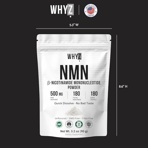 Pure NMN powder enhances metabolic function