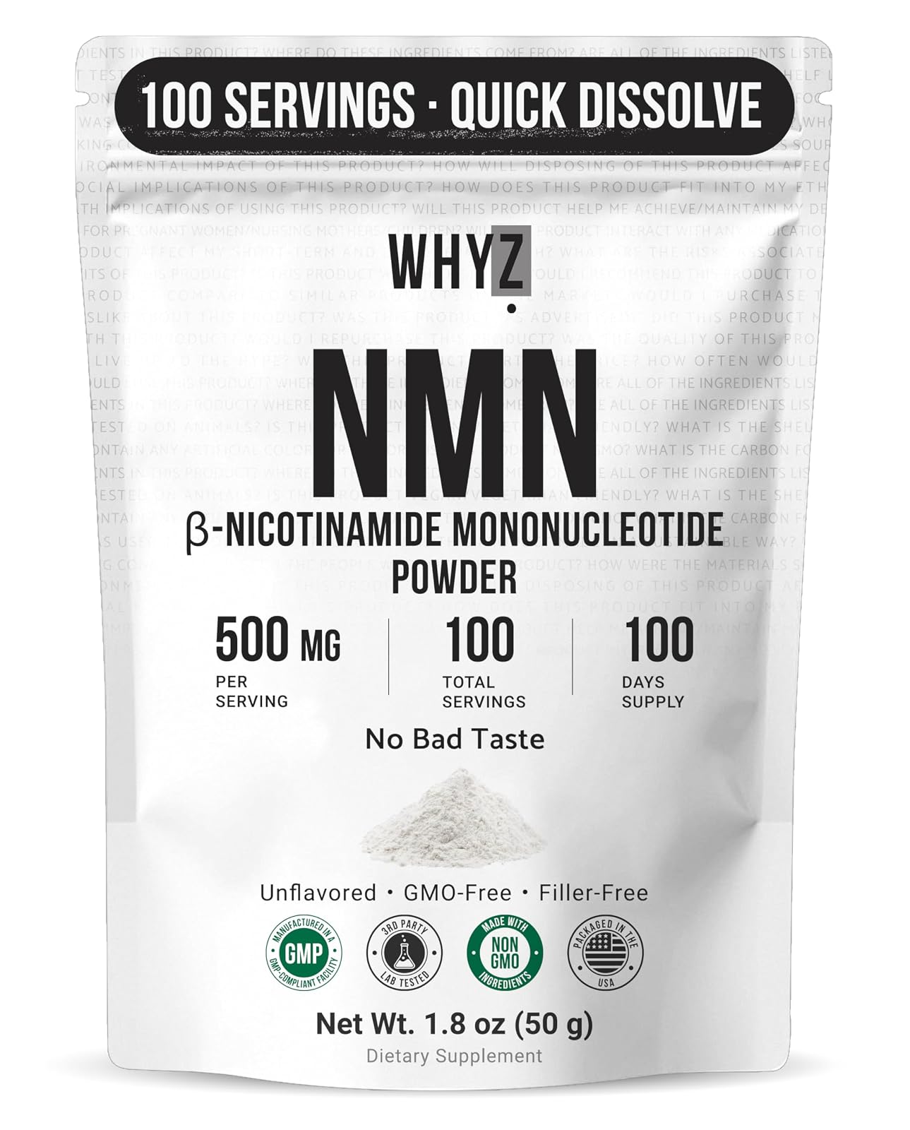 Pure NMN powder for energy boost