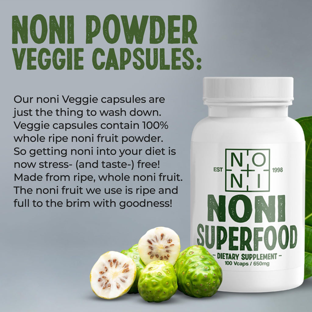 Pure noni supplements for wellness