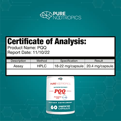 Pure Nootropics PQQ for vitality
