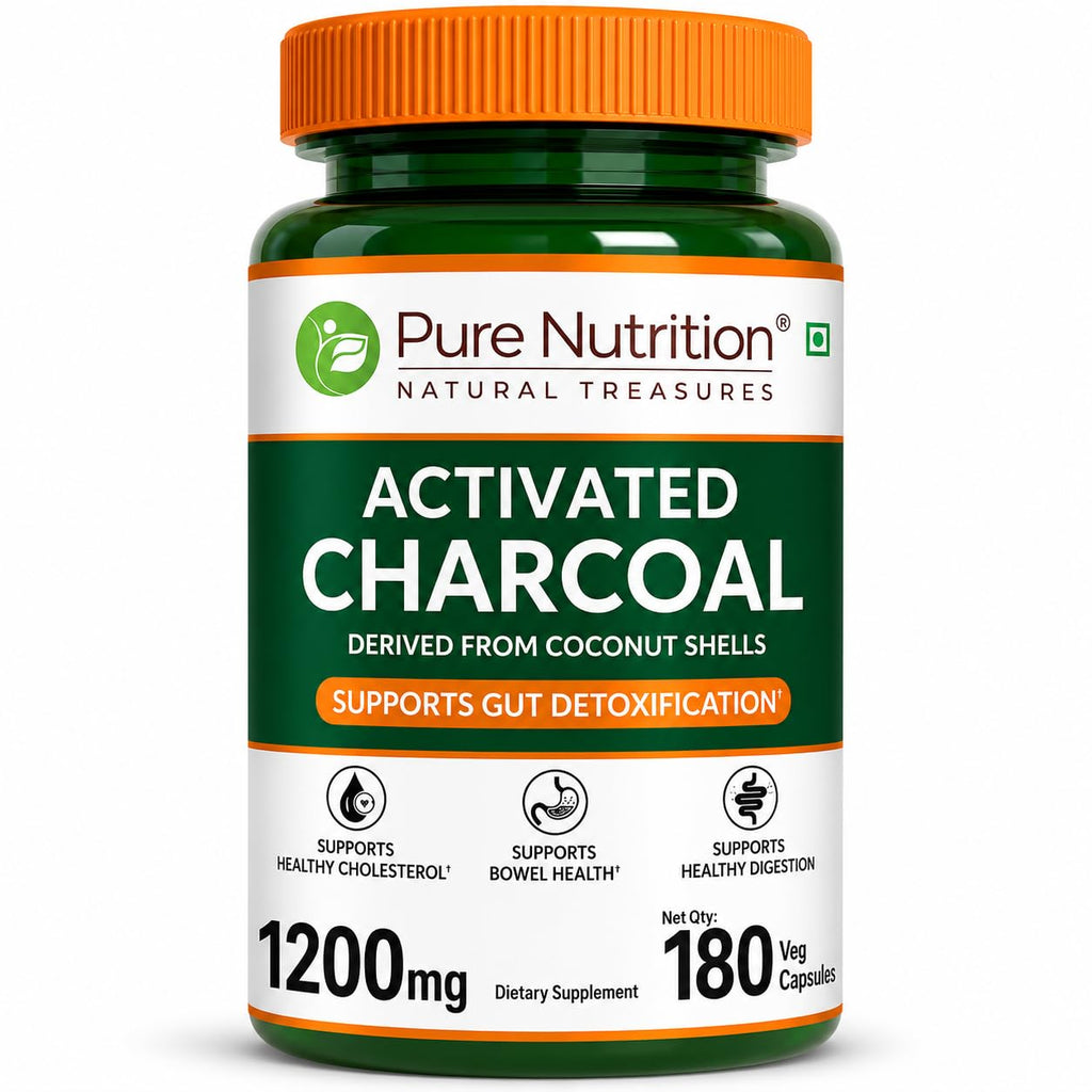 Pure Nutrition activated charcoal capsules