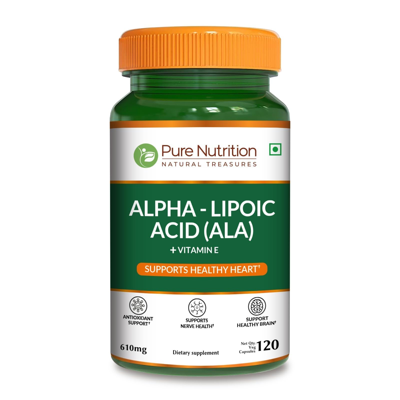 Pure Nutrition Alpha Lipoic Acid capsules