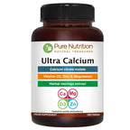 Pure Nutrition calcium citrate tablets