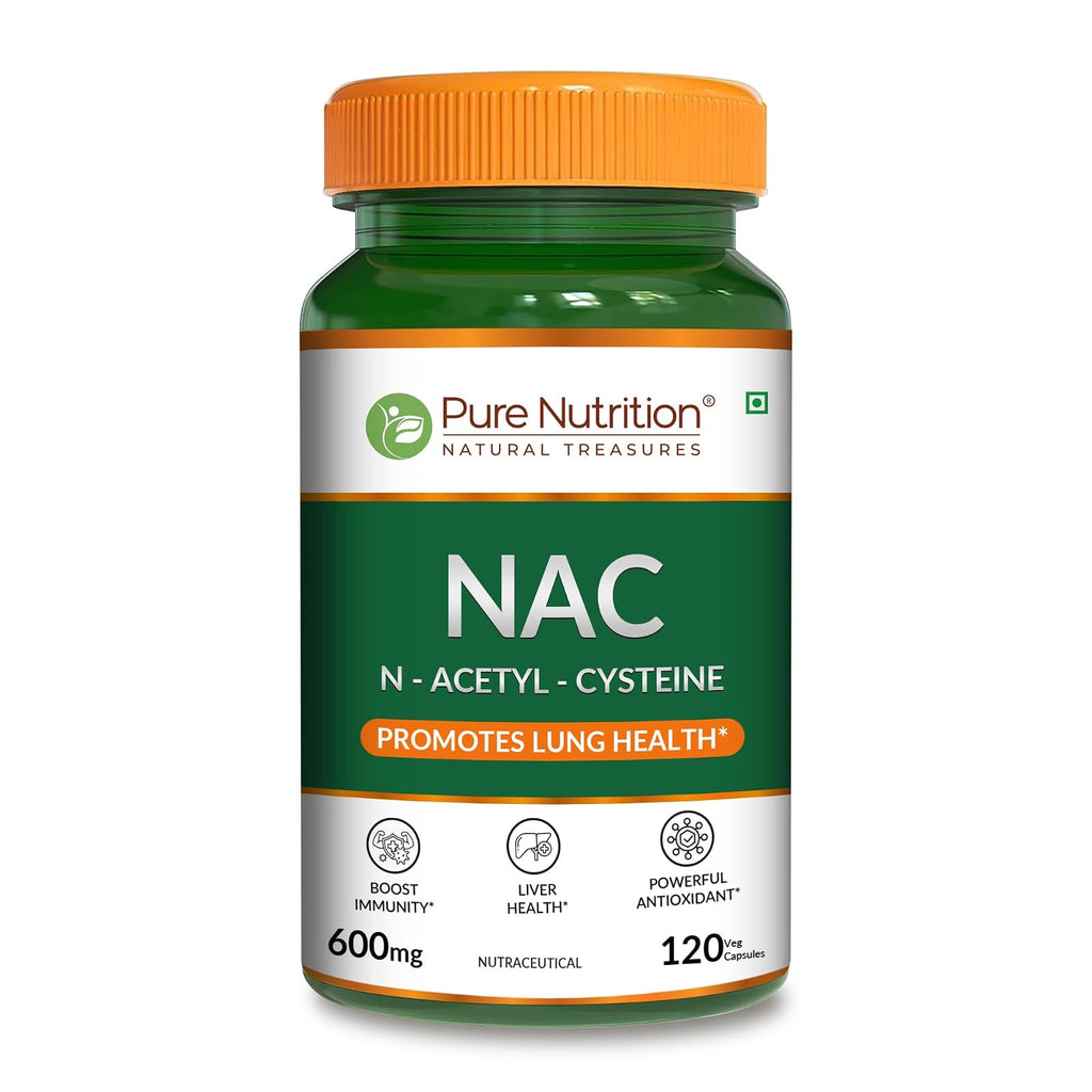 Pure Nutrition NAC 600 mg capsules