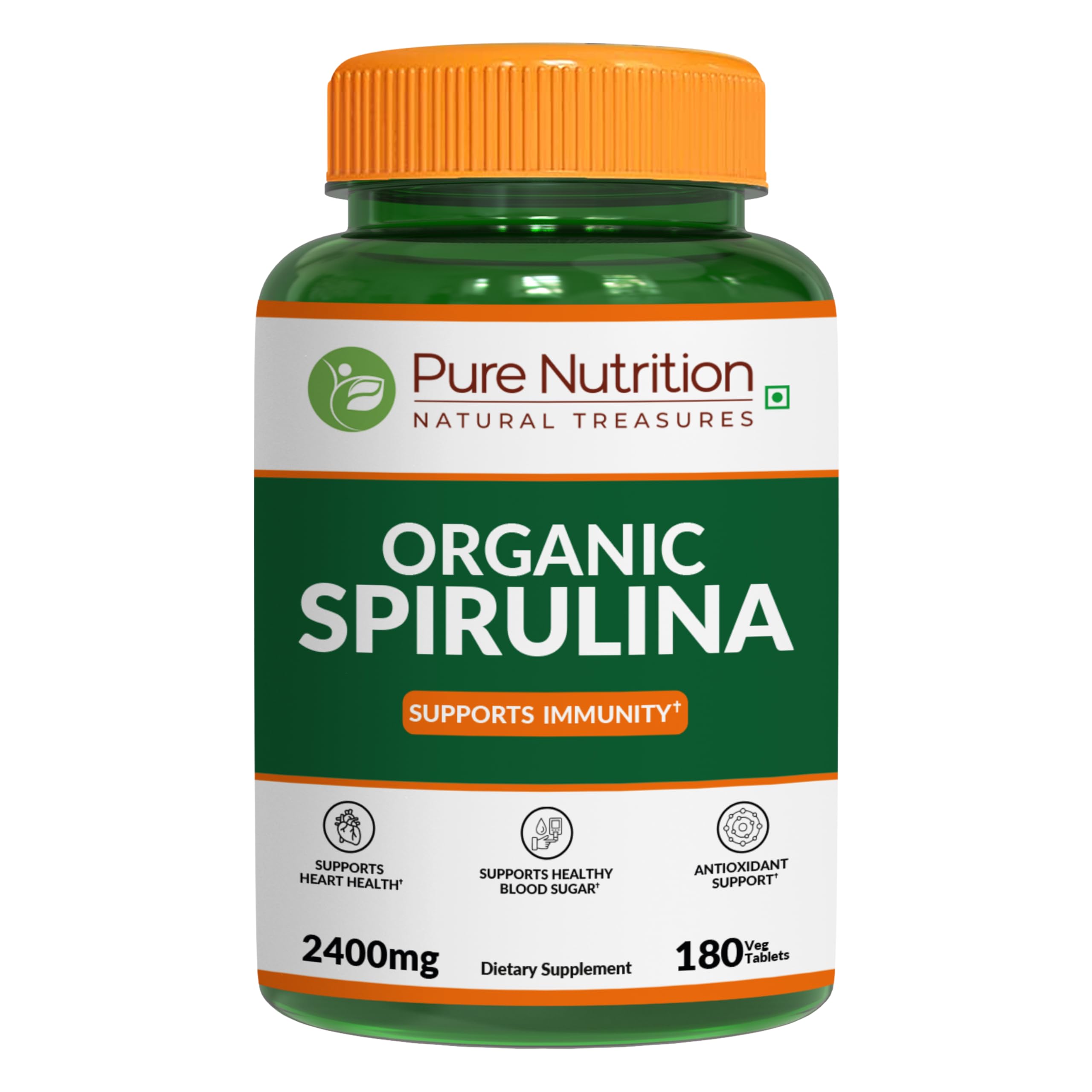 pure nutrition spirulina for immunity