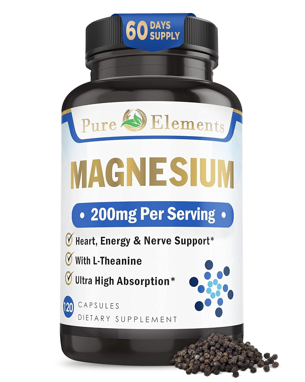 Pure O Elements magnesium glycinate capsules