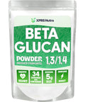pure oat beta glucan powder