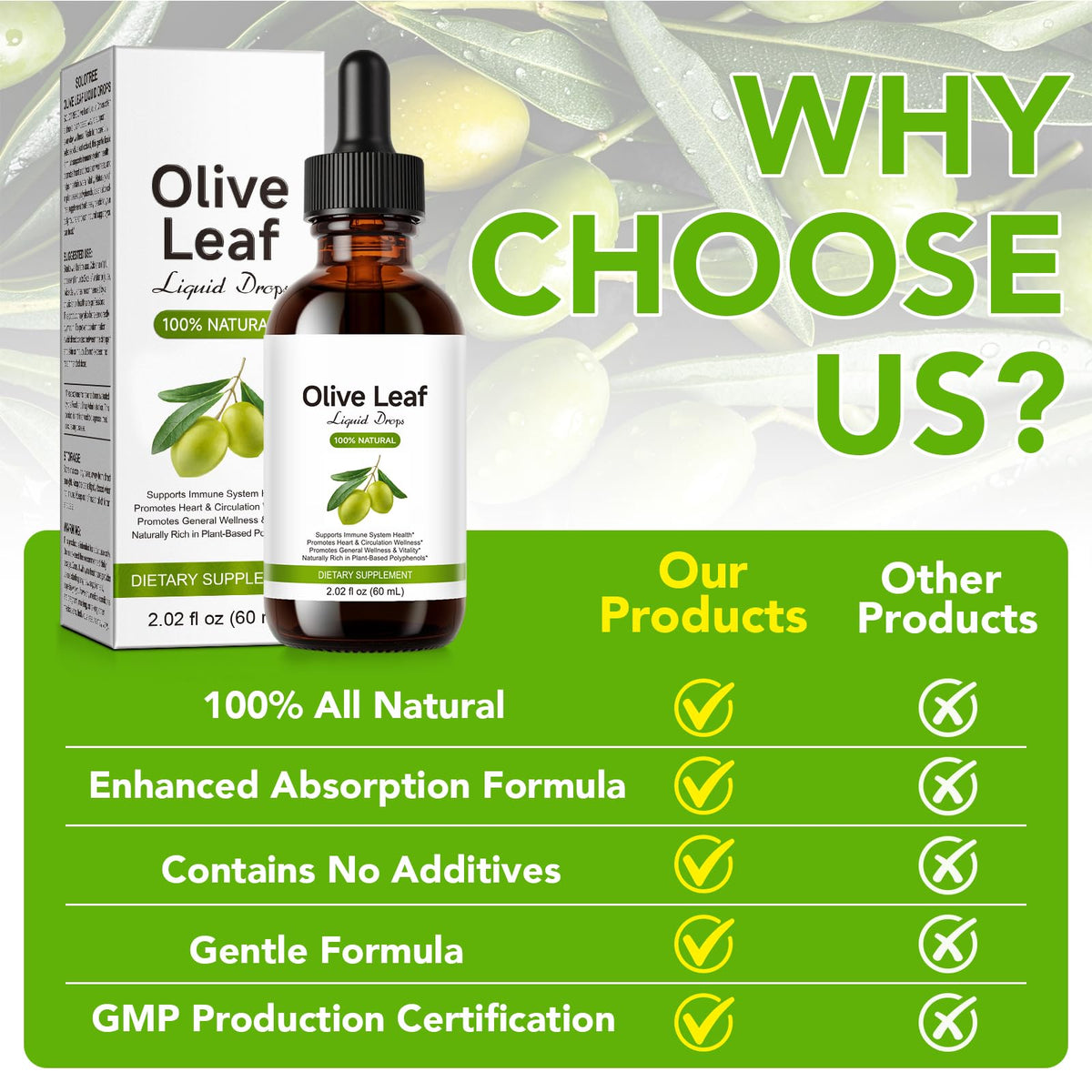 pure olive leaf extract for detox
