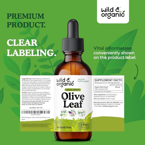 pure olive leaf extract liquid