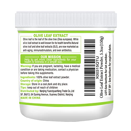pure olive leaf extract powder