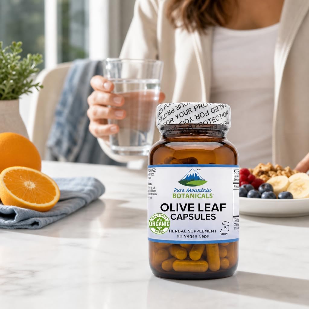 pure olive leaf for wellness