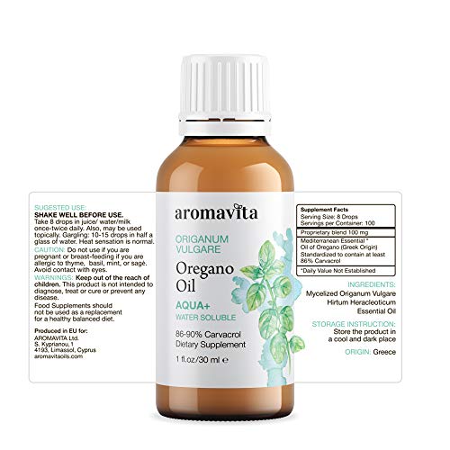 pure oregano oil for health