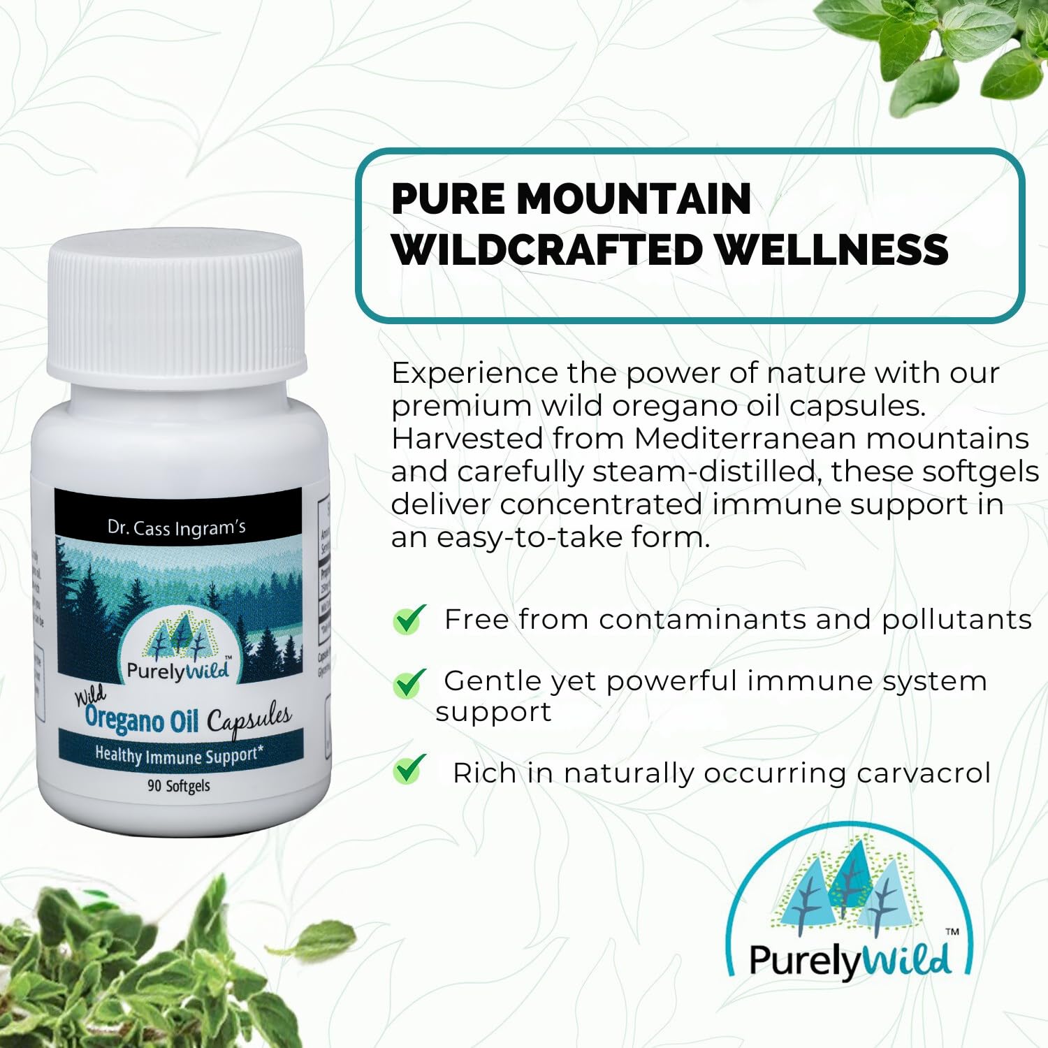 pure oregano oil for wellness