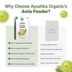 pure organic amla powder for hair care