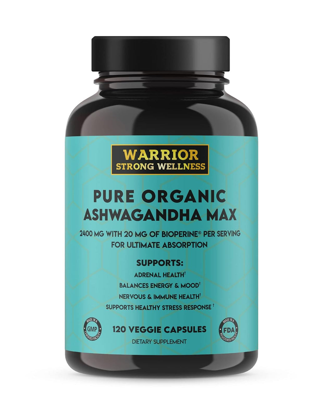 pure organic ashwagandha capsules