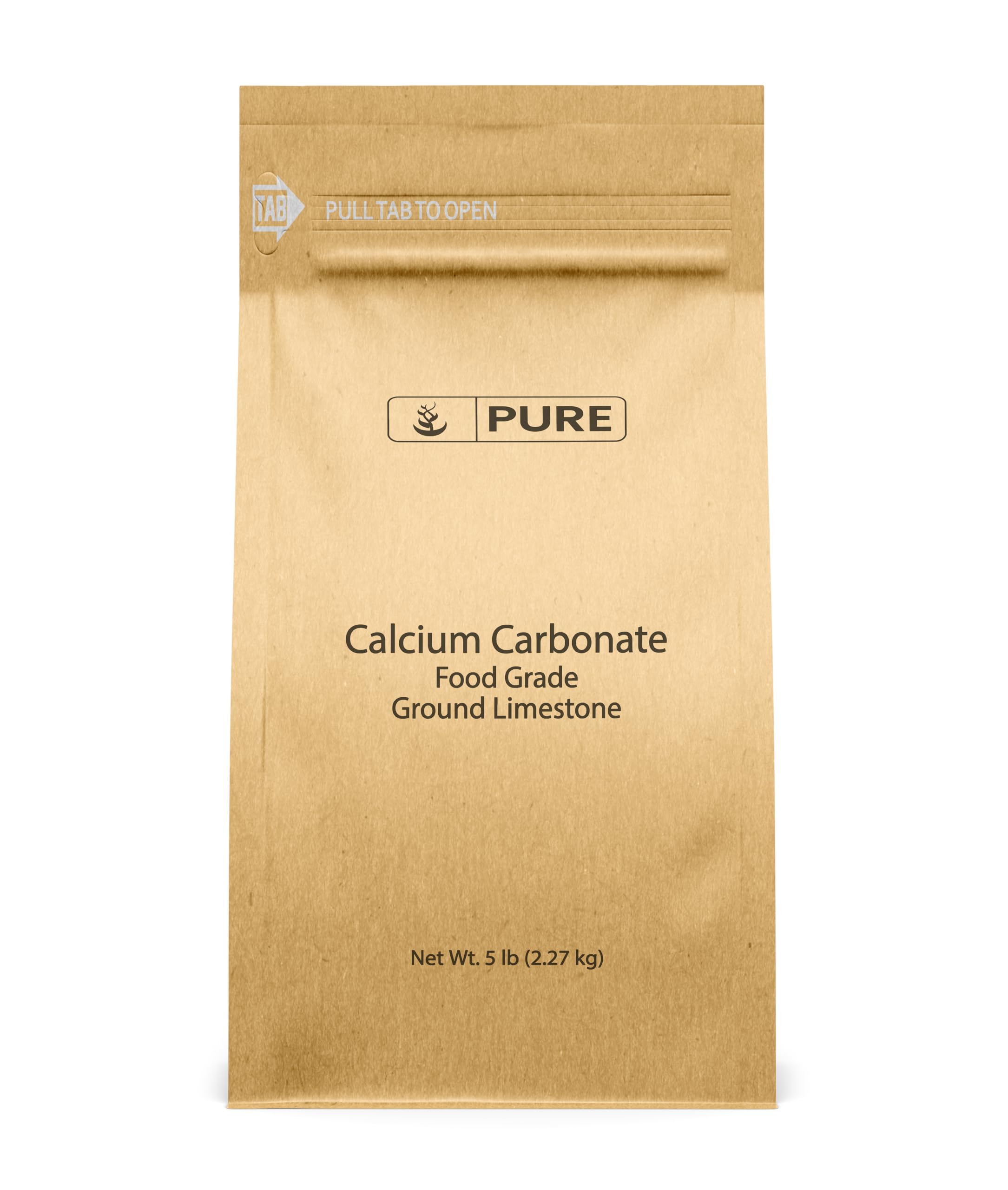pure organic calcium carbonate powder